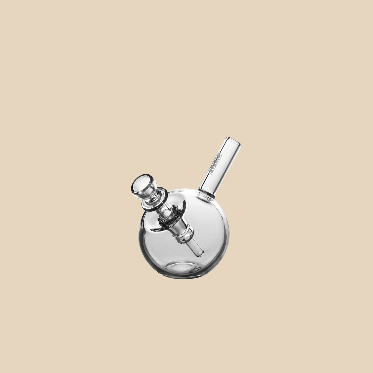 Spherical Pocket Bubbler - Clear | AURIEY GmbH